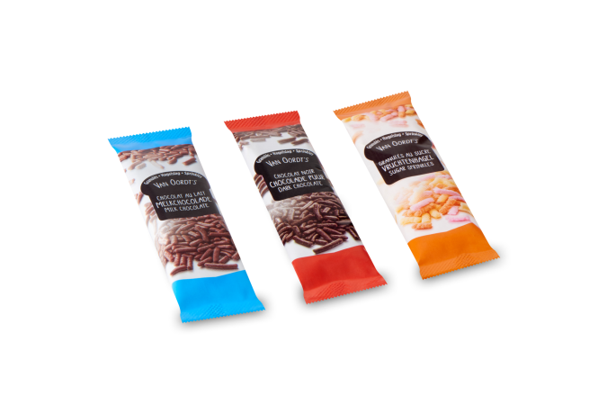 Hagelslag Mix Stick 7g/10g | Van Oordt The Portion Company