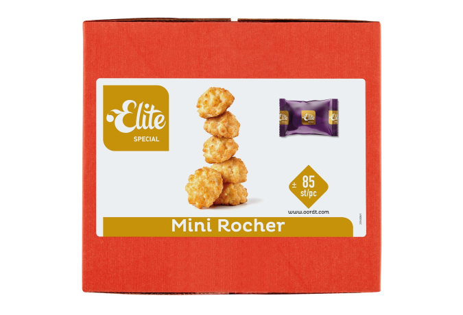 Mini rocher biscuits | Van Oordt The Portion Company