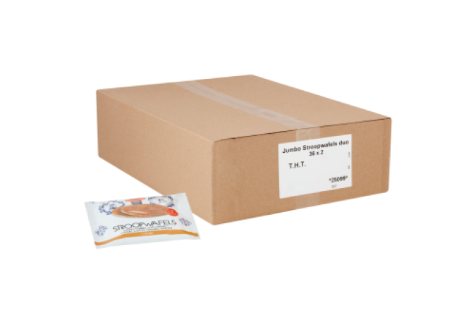 Jumbo Caramel Waffles 2 Pack | Van Oordt The Portion Company